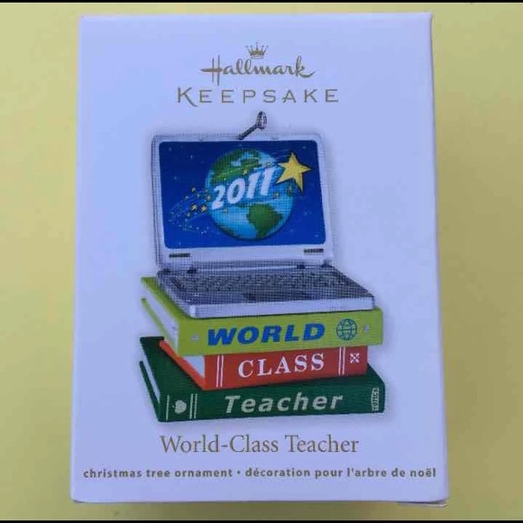 Hallmark | Holiday | Hallmark Keepsake World Class Teacher Ornament | Poshmark